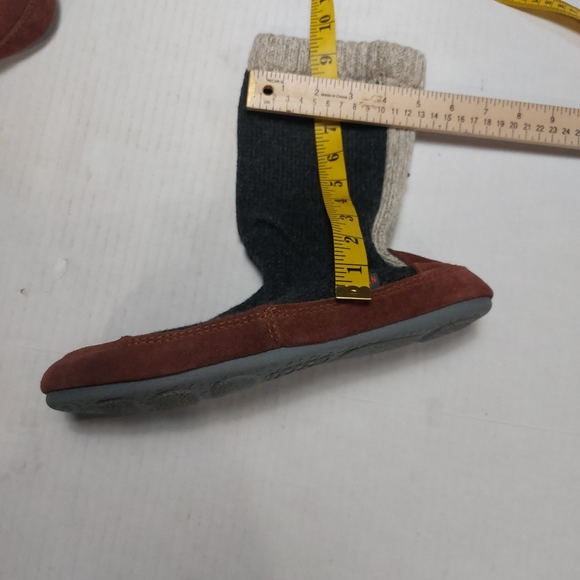 Acorn | Shoes | Acorn Mens Slouch Boots Slipper With Indooroutdoor Sole ...